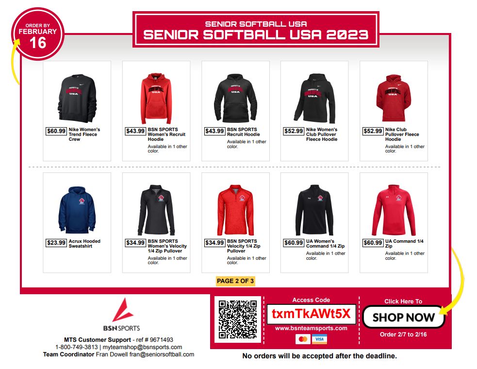 Senior Softball-USA